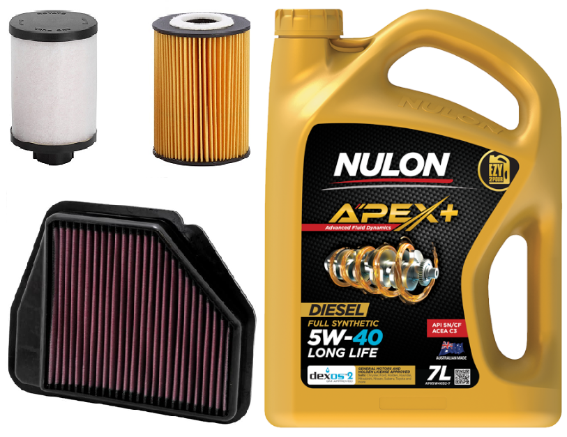 FULL SERVICE KIT TO SUIT HOLDEN CAPTIVA CG Z20S1 TURBO DIESEL 2.0L I4 ...