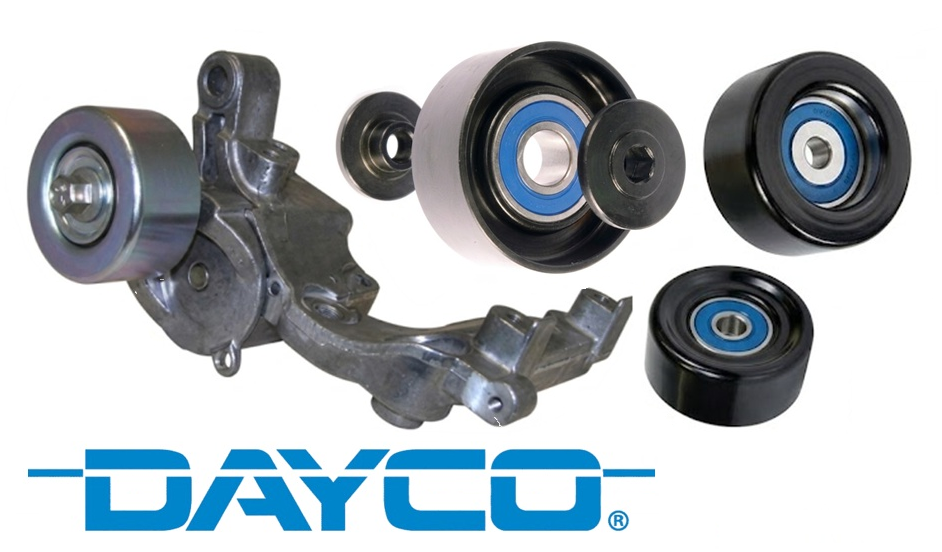 DAYCO AUTOMATIC BELT TENSIONER AND PULLEY KIT TO SUIT TOYOTA PRADO GRJ ...