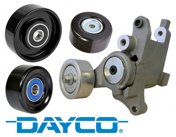 DAYCO AUTOMATIC BELT TENSIONER AND PULLEY KIT TO SUIT TOYOTA 1KD-FTV 2 ...
