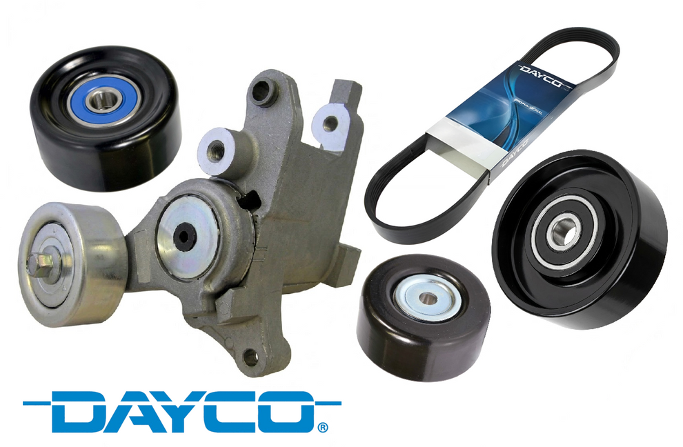 DAYCO COMPLETE SERPENTINE BELT KIT TO SUIT TOYOTA HILUX KUN16R KUN26R ...