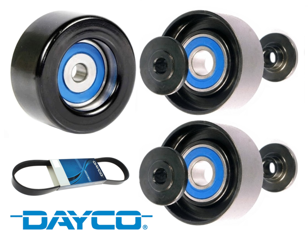 DAYCO DRIVE BELT & PULLEY KIT TO SUIT TOYOTA PRADO GRJ150R GRJ151R 1GR ...