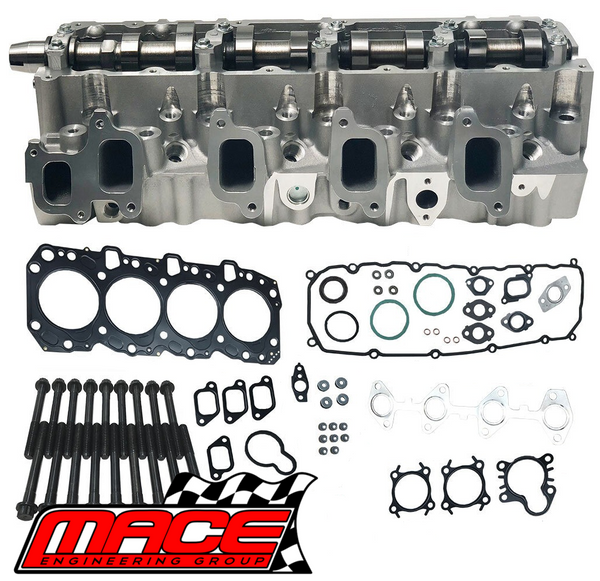 MACE ASSEMBLED CYLINDER HEAD KIT TO SUIT TOYOTA HILUX KZN165R 1KZ-TE T ...